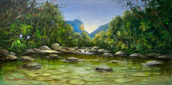 A Day at Mossman Gorge – Ian Stephens Fine Art Gallery