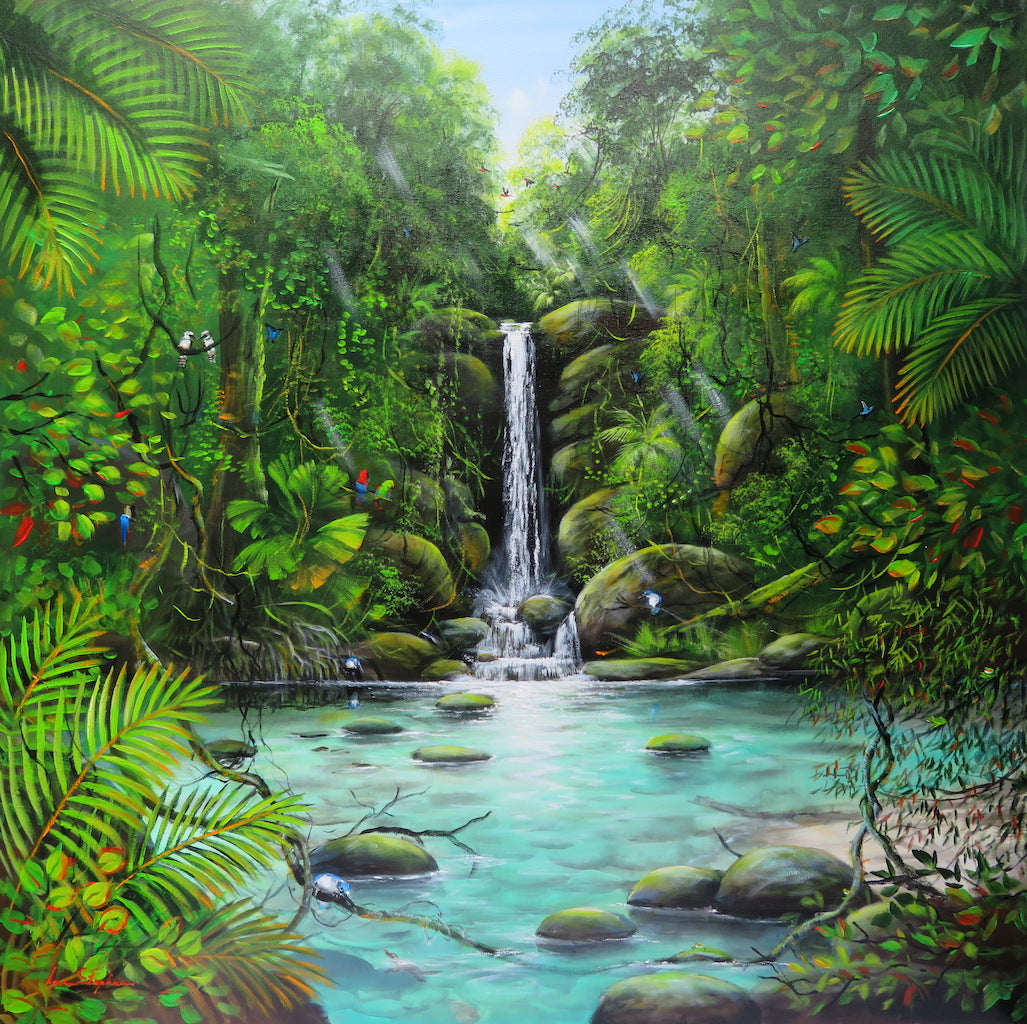 Kingfishers Watching the Platypus at Play in the Rainforest – Ian ...